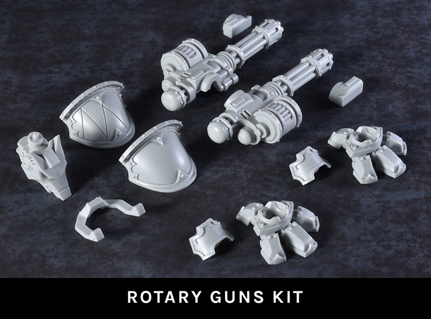 Mini Wolf Conversion Kit - Rotary Guns – Iron Wolf Minis